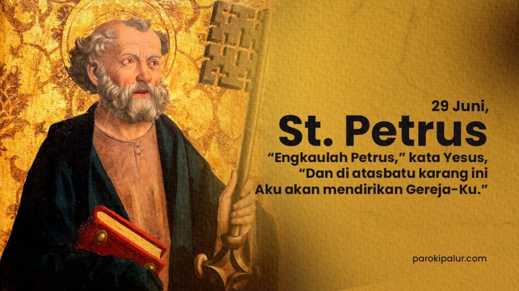 St. Petrus - Dan di Atas Batu Karang Ini Aku Akan Mendirikan Gereja-Ku ...